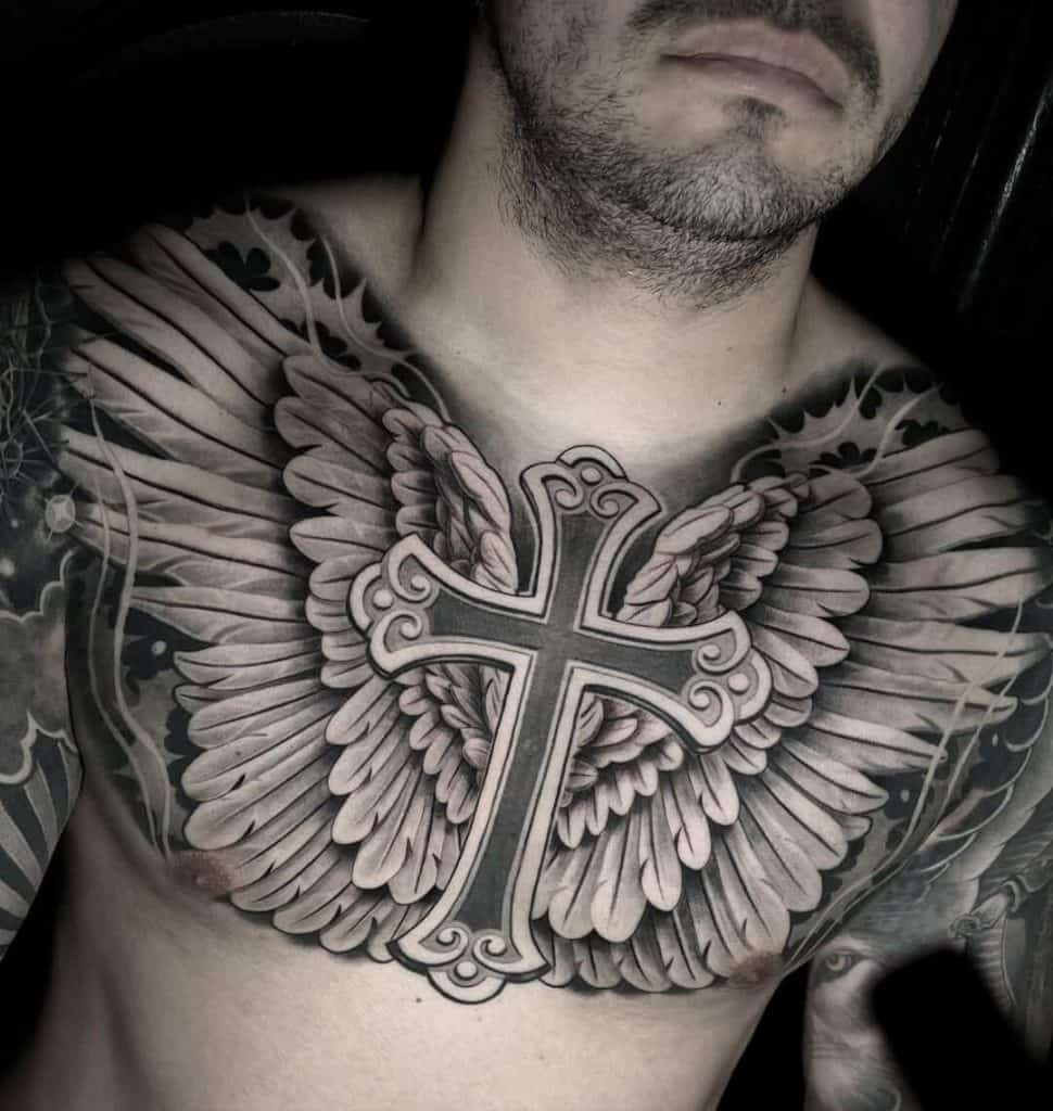17 Bold Chest Tattoo Ideas For Men With Powerful Meanings
