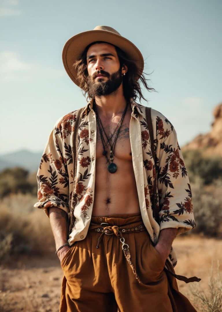 18 Stylish Bohemian Outfits For Men To Rock In 2025