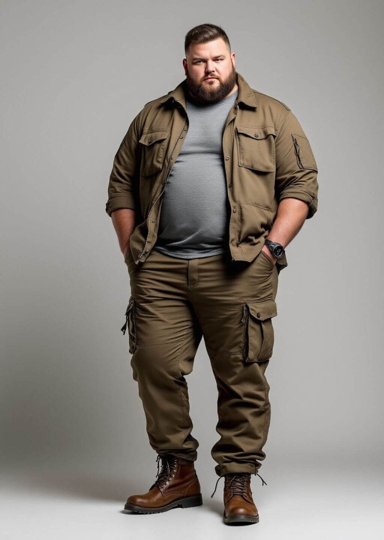 Top 15 Coolest Plus-Size Outfit Ideas For Men In 2025