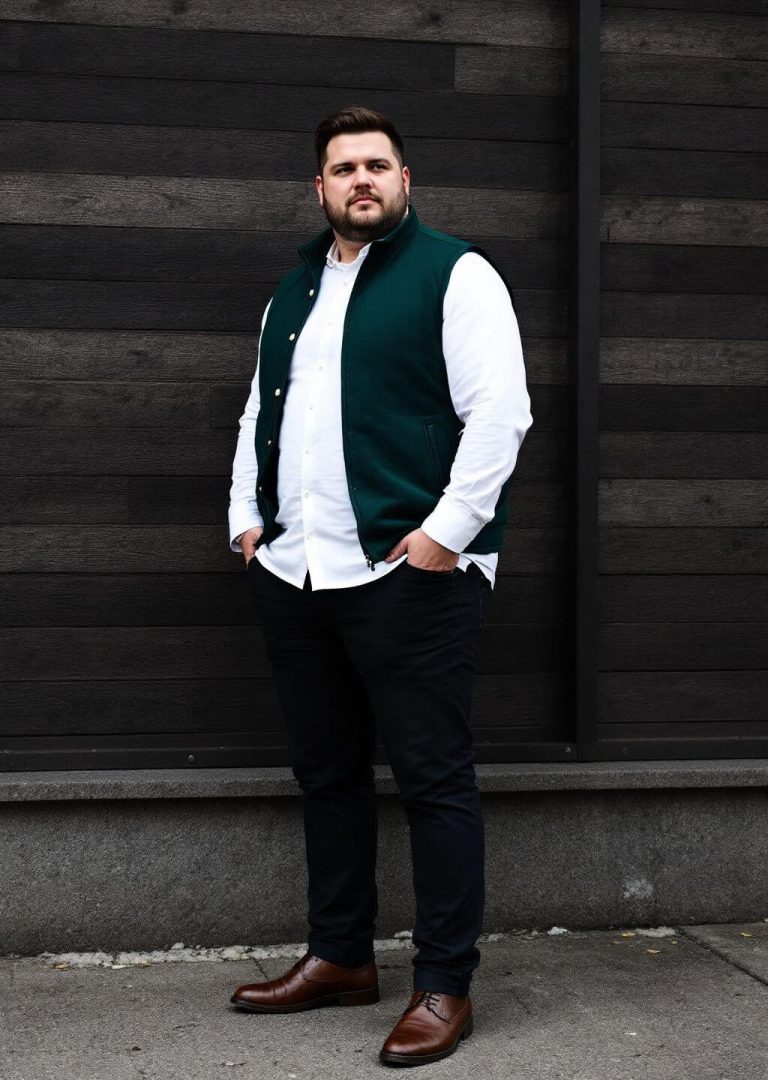 Top 15 Coolest Plus-Size Outfit Ideas For Men In 2025