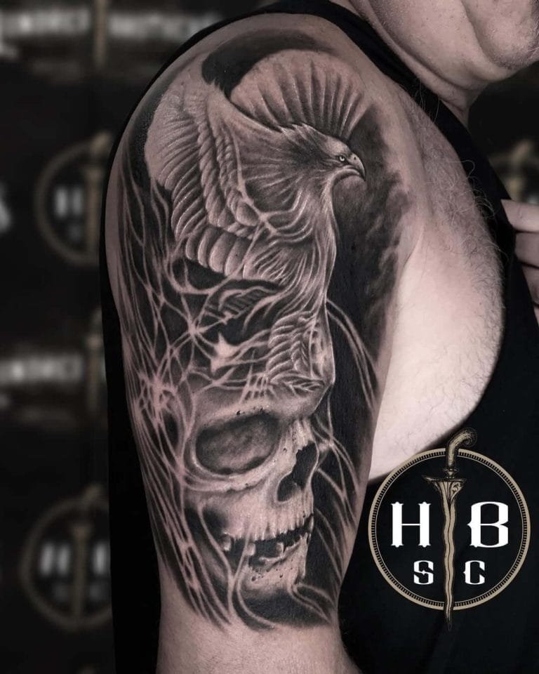 25 Rising Phoenix Tattoo Ideas That Inspire Strength And Rebirth ...