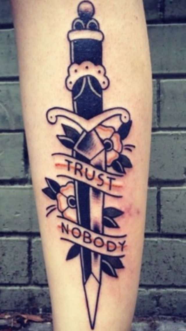 17+ Best 'Trust No One' Tattoo Ideas: Designs, Meanings & Style Tips ...