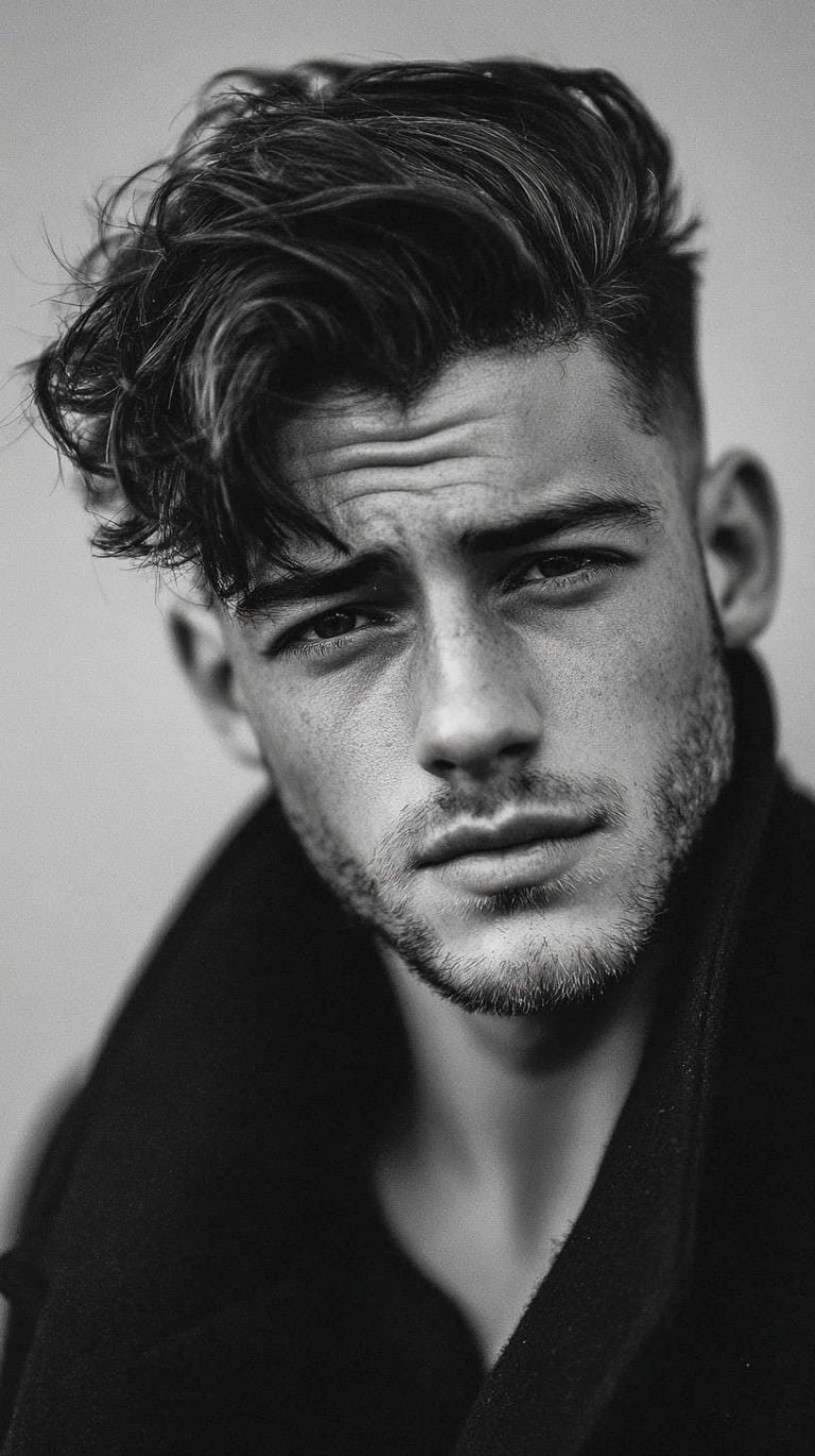 21 Edgy Side Parted Hairstyles For Men - Beardlong