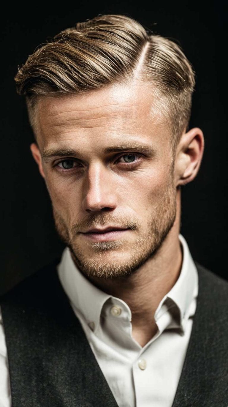 21 Edgy Side Parted Hairstyles For Men - Beardlong