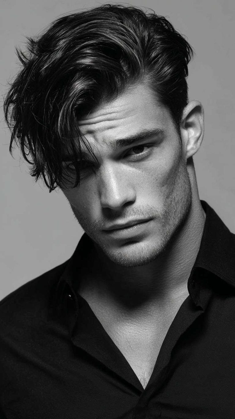 21 Edgy Side Parted Hairstyles For Men - Beardlong