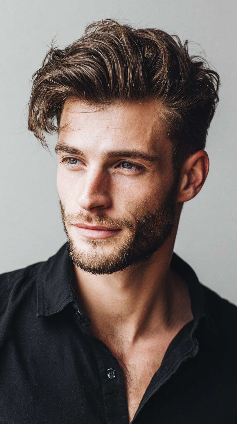 21 Edgy Side Parted Hairstyles For Men - Beardlong