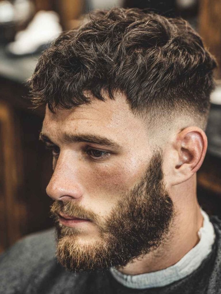 21+ Stylish Caesar Cut Men Looks To Try This Year - Beardlong